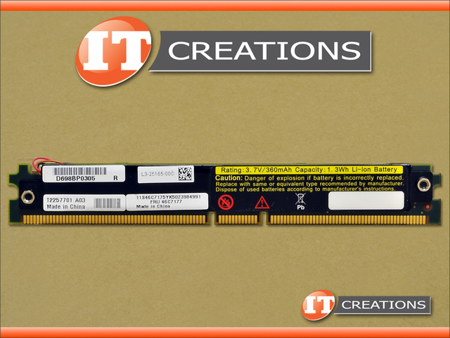 46C7177 IBM Battery 3.7v 360mah 1.3wh LI-ION Battery For IBM Severaid ...