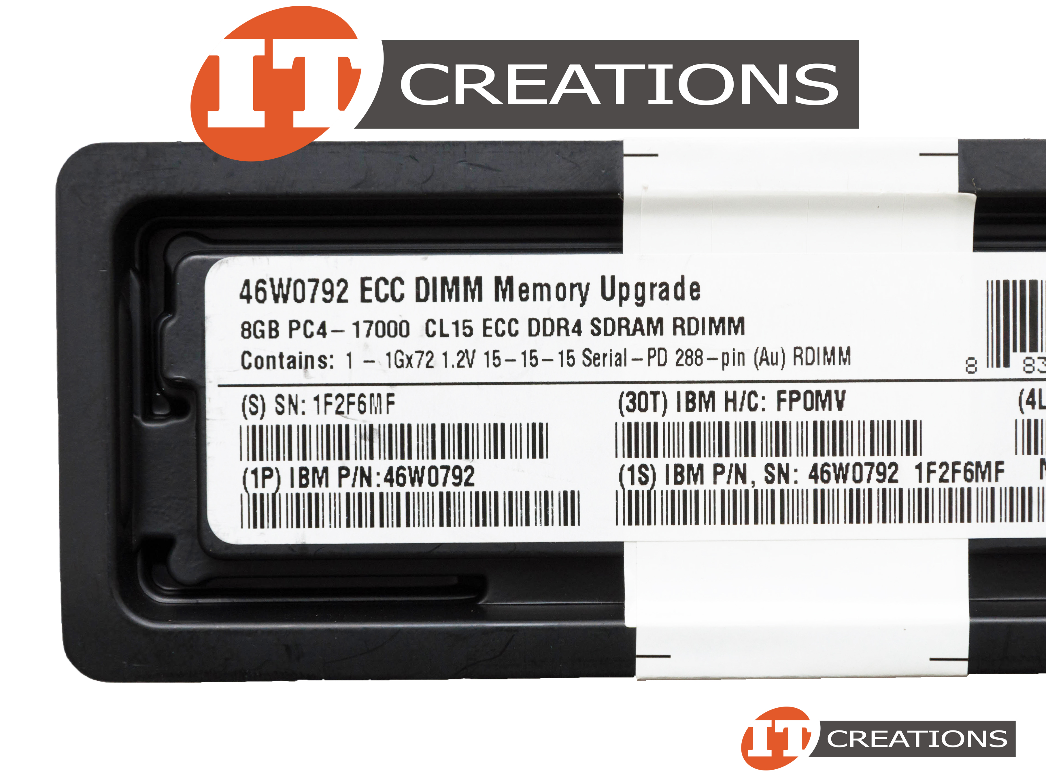 46W0794-RETAIL - Retail - IBM / SK Hynix 8GB PC4-17000p-R DDR4-2133p-R ...