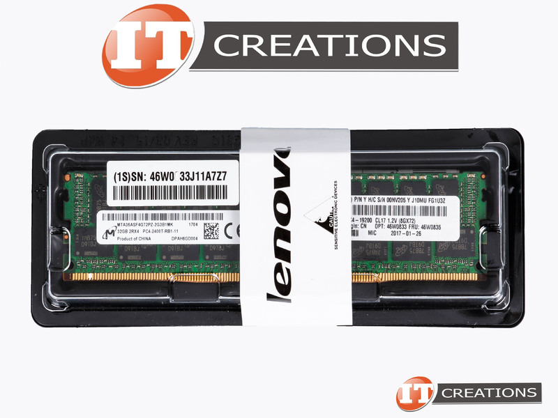 46W0833-RETAIL - Retail - LENOVO / SK HYNIX 32GB PC4-19200 DDR4-2400T-R ...