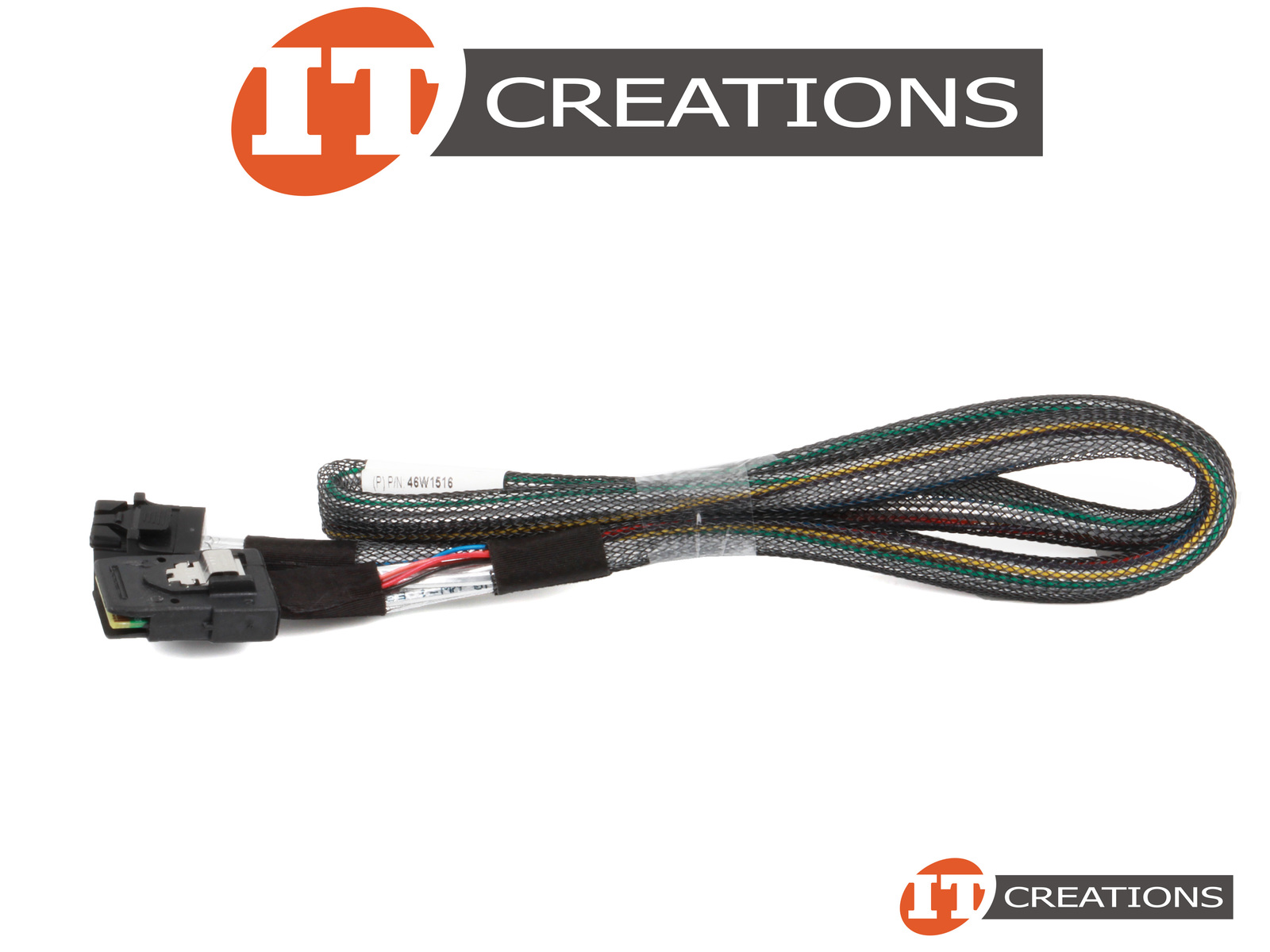 46W1516 IBM Mini SAS 26.5 Inch Cable For IBM System X3750 M4 SFF-8087 ...