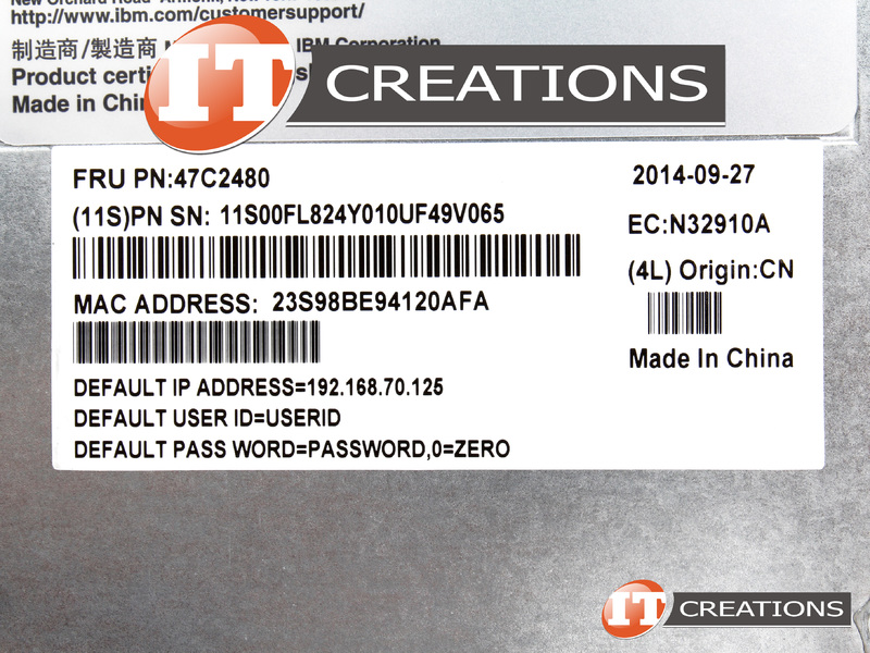 47C2480 Lenovo I/O Advanced Management Module For Lenovo Bladecenter S ...