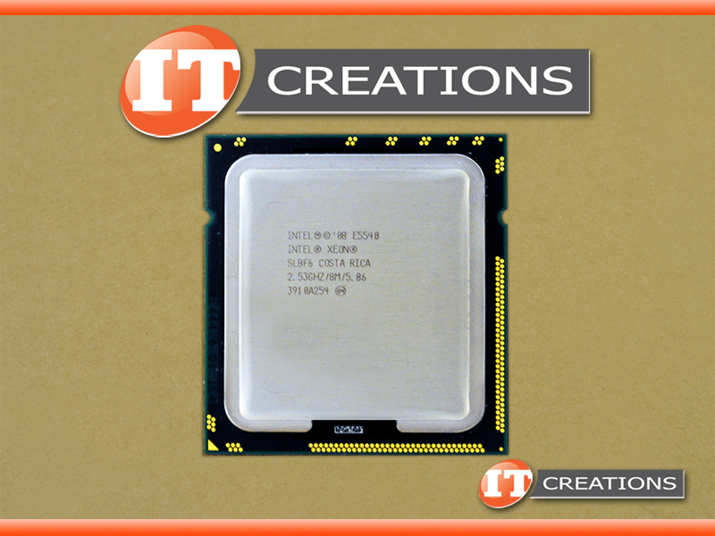 490071-001 - New - Intel Xeon Quad Core Processor E5540 2.53GHZ 8MB Smart Cache 5.86gt/s QPI TDP 80W