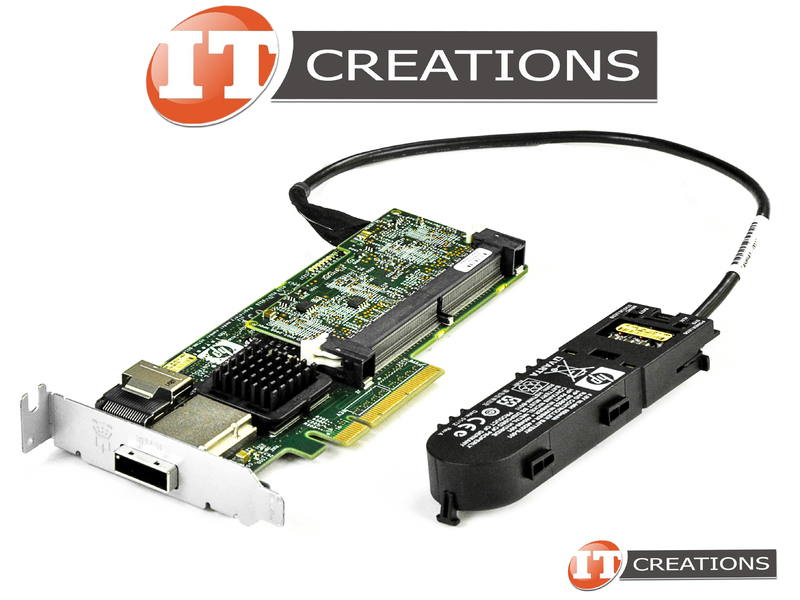 491191-B21-LOW P HP SMART ARRAY CONTROLLER P212/256MB WITH BATTERY AND ...