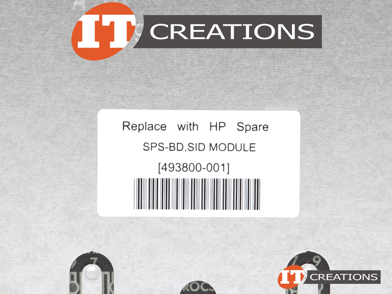 493800-001 HP SID CONTROL PANEL ASSEMBLY FOR HP PROLIANT DL360 G6 - FCP ...