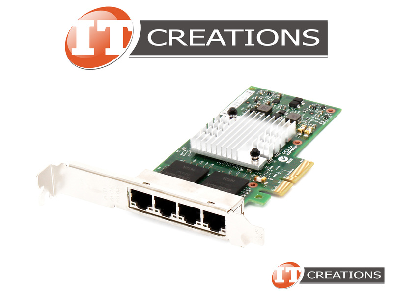 49Y4241-HIGH P IBM / INTEL I340-T4 NETWORK CARD PCI-E 2.0 X4 10 / 100 ...