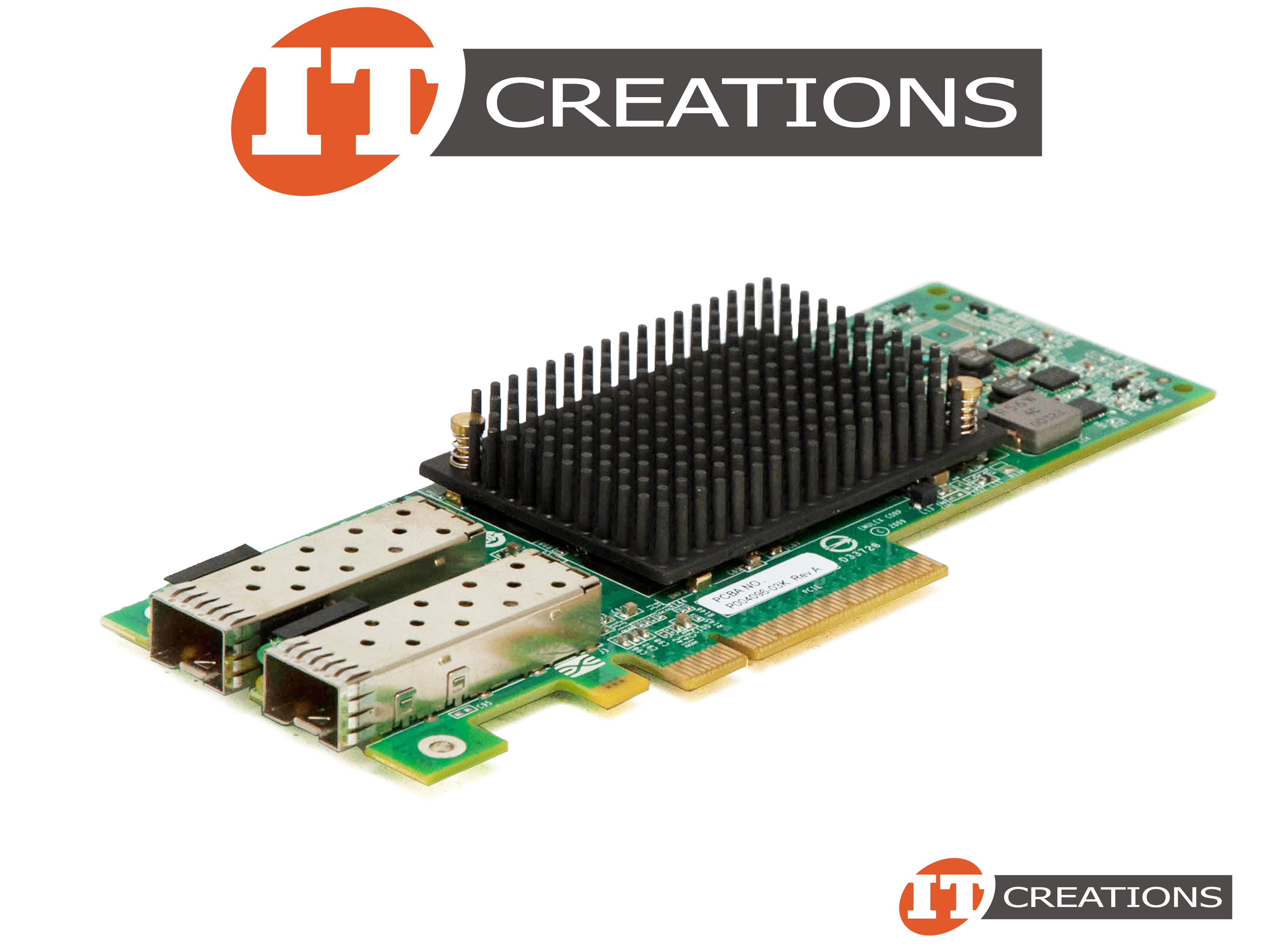 49Y4252-NO BRACKET IBM / EMULEX 10GBE PCI-E X8 ( 2 ) TWO SFP ...