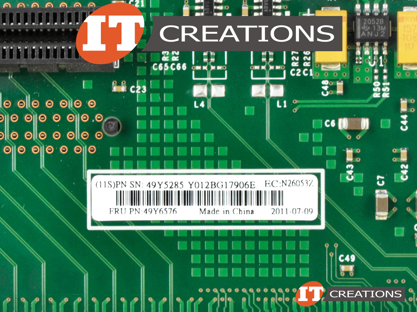 49Y6576 IBM REAR LEFT RISER BOARD FOR IBM SYSTEM X3690 X5 - ( 3 ) THREE ...
