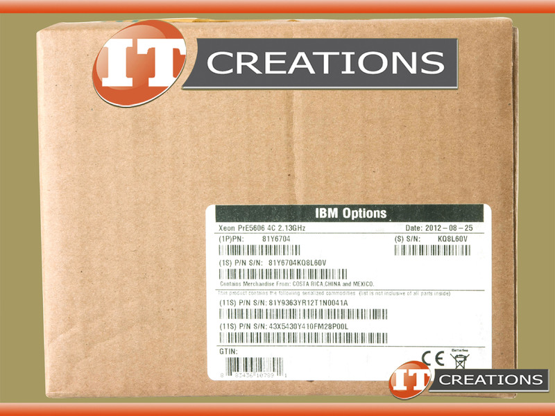 49Y3772-RETAIL - Retail - IBM CPU KIT INTEL XEON QUAD CORE PROCESSOR ...