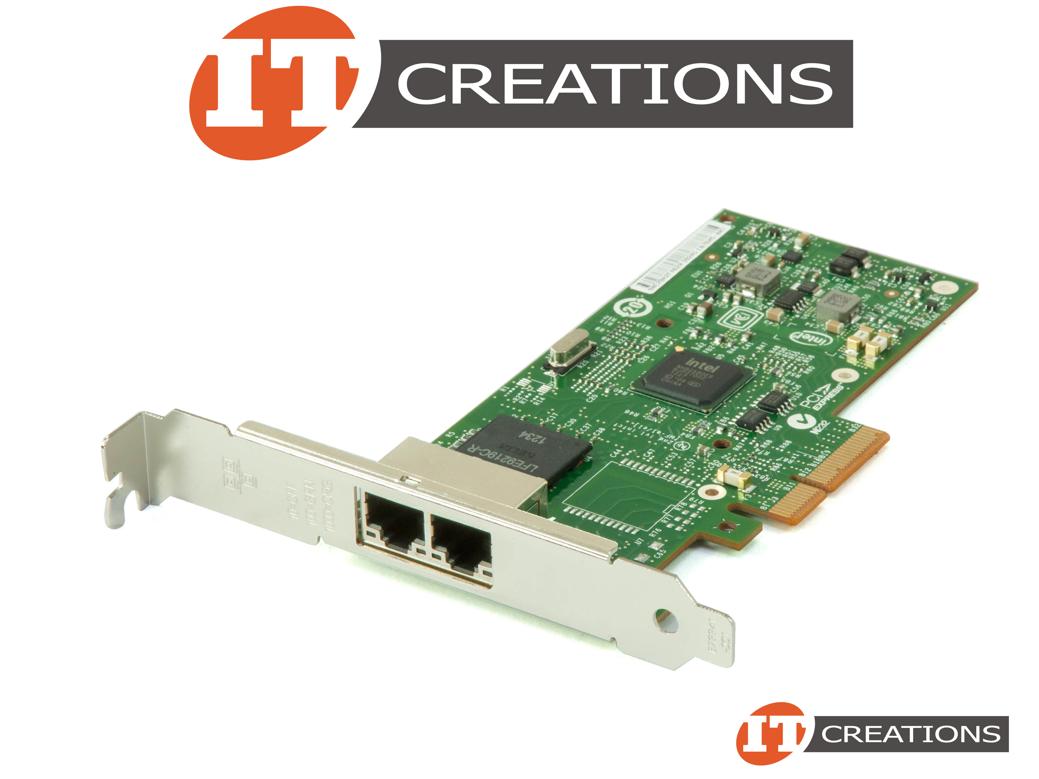 49Y4230-HIGH P IBM / INTEL NETWORK CARD I340-T2 DUAL PORT PCI-E 2.0 X4 ...