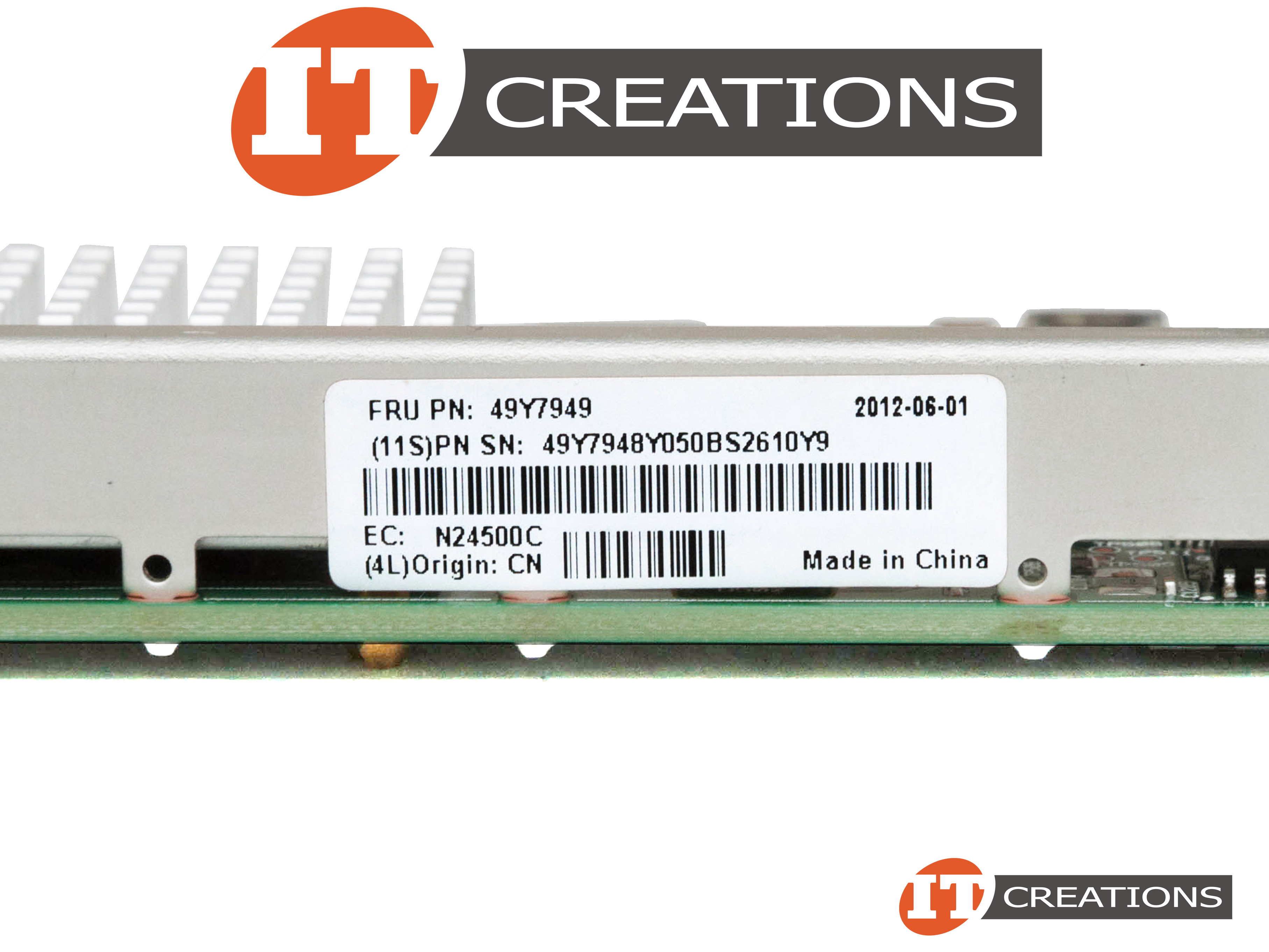 49Y7948-HIGH P IBM Netxtreme II 1000 Express Quad Port PCI-E 2.0 X4 ( 4 ...