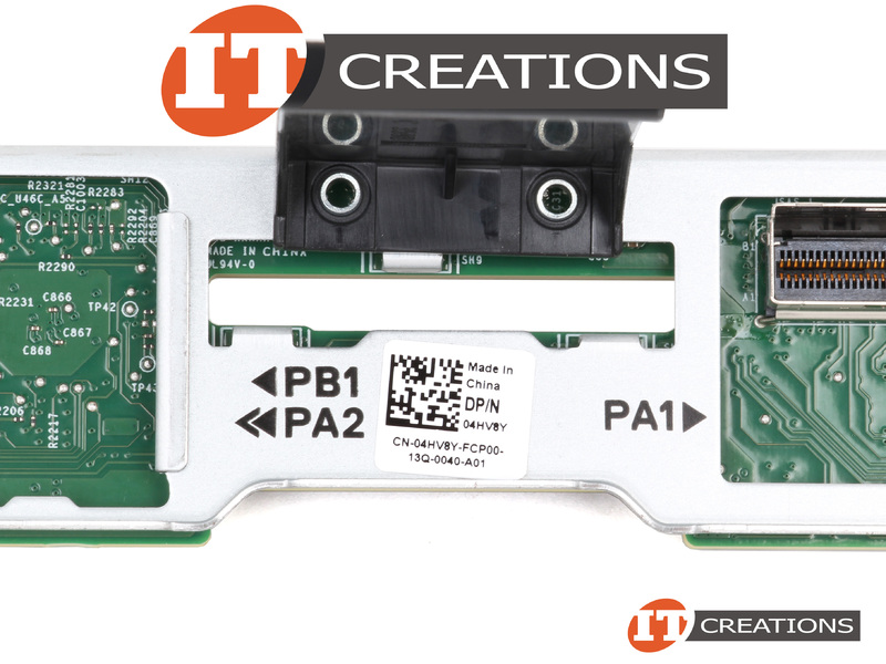 4HV8Y DELL SAS / SATA HARD DRIVE BACKPLANE 2.5 INCH SFF 6 BAY FOR DELL ...