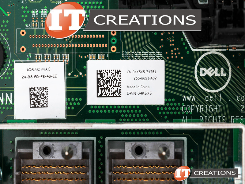 4K5X5 DELL MOTHERBOARD FOR DELL POWEREDGE R820 - SYSTEM BOARD ( 2 ) TWO ...