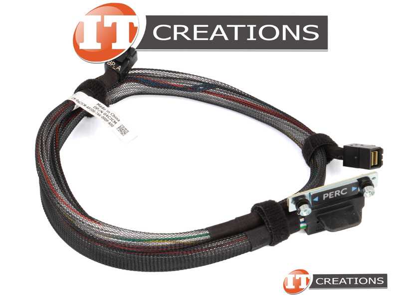 4CJCM DELL Perc Dual Mini SAS HD Cable For DELL EMC Poweredge R6415 ...