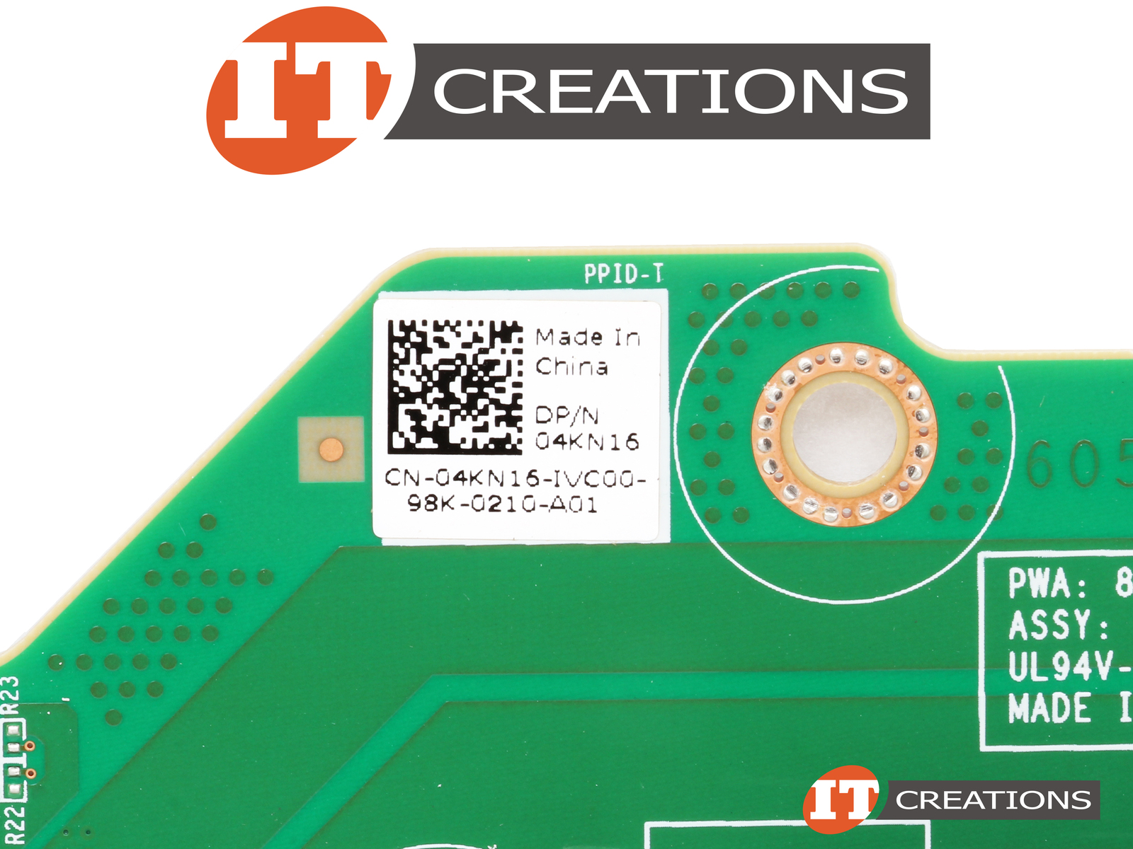4KN16 DELL 1x16 GPU Riser2 Board For DELL EMC Poweredge R840 Rsr2a ...