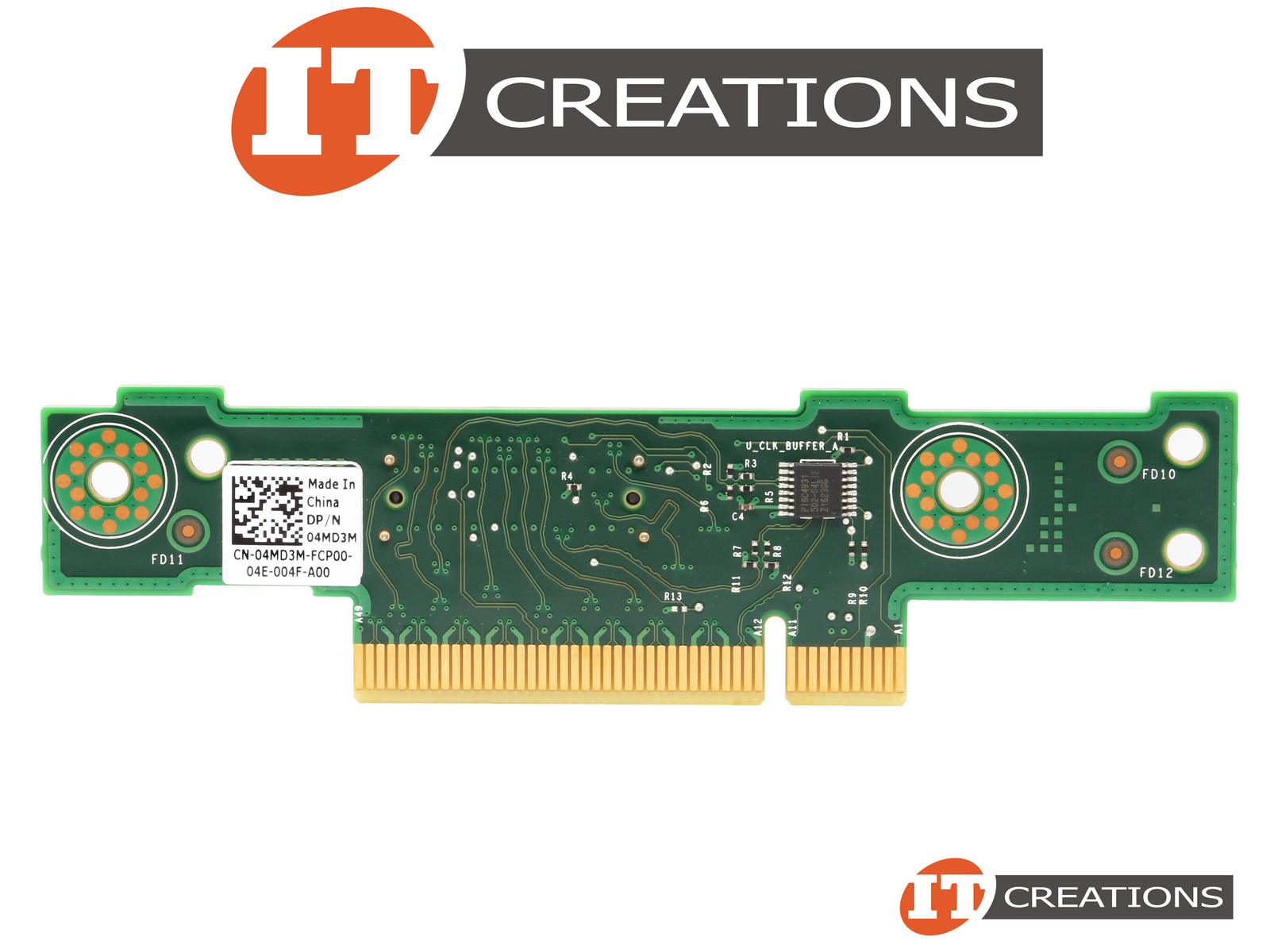 4MD3M DELL PCIE NVME Riser Board For DELL EMC Poweredge Xe2420 PCI-E ...