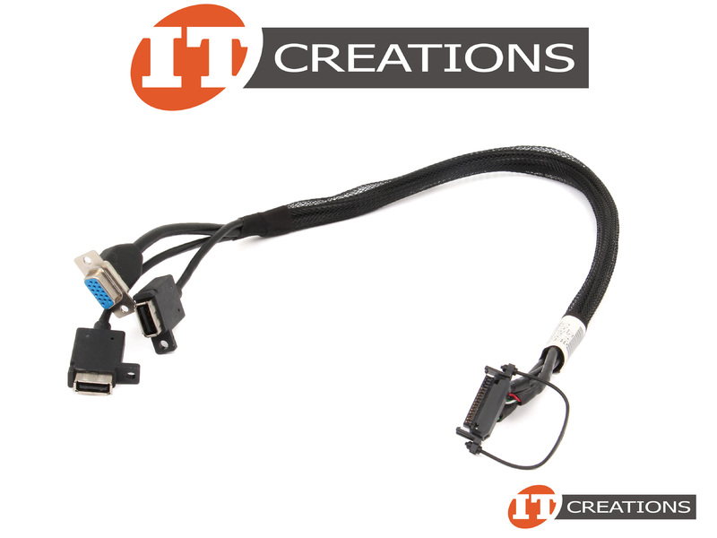 4N61A-01 HP OPTIONAL FRONT VGA / USB PORTS CABLE ASSEMBLY FOR HPE ...