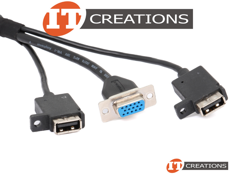 4N61A-01 HP OPTIONAL FRONT VGA / USB PORTS CABLE ASSEMBLY FOR HPE ...