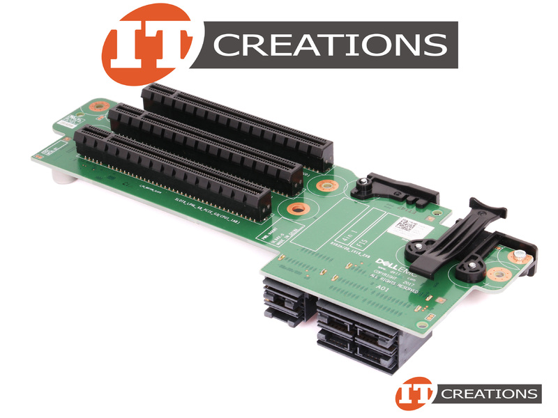 4PKTC DELL 2X8 1x16 Center Riser Board For DELL EMC Poweredge R740 ...