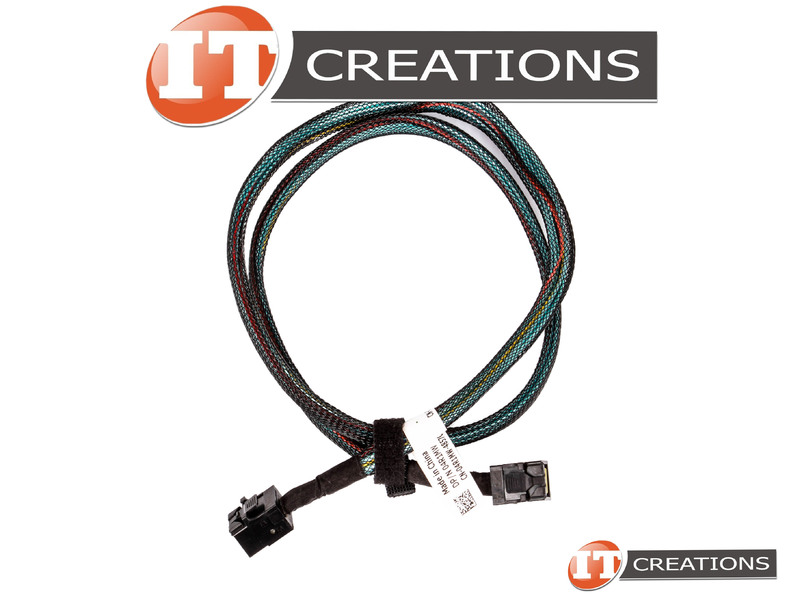4R1MW DELL Mini SAS HD Cable For DELL Poweredge R920 / R930 30.5 Inch ...