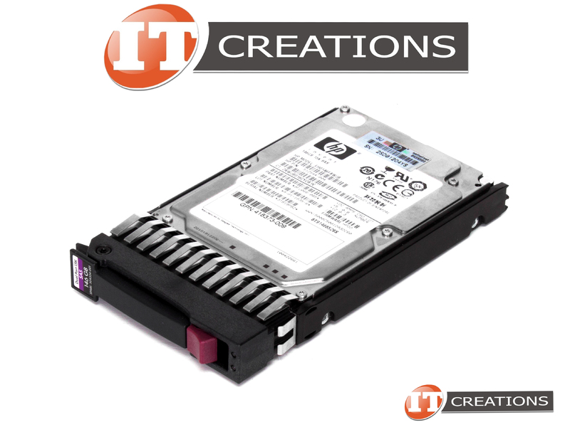 504334-001 - Refurbished - HP 146GB 15K RPM SAS 2.5 Inch Small Form Factor SFF Enterprise Dual ...