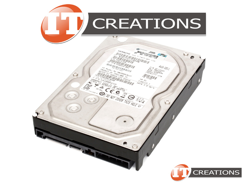 507774-B21 - Used - HP / Hitachi Global 2TB 7.2k RPM SATA 3.5 Inch ...