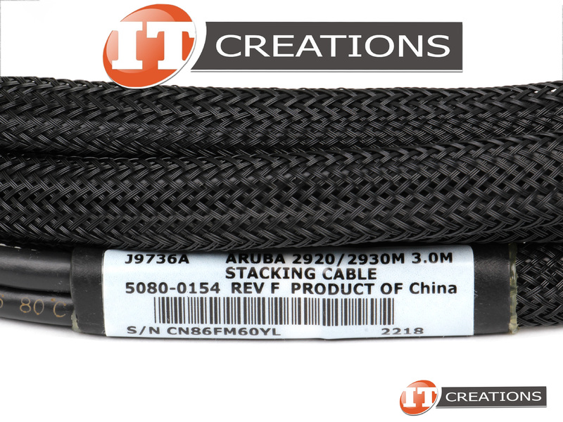5080-0154 - New Other - HP / HPE Stacking 3M Cable For Aruba 2920 ...
