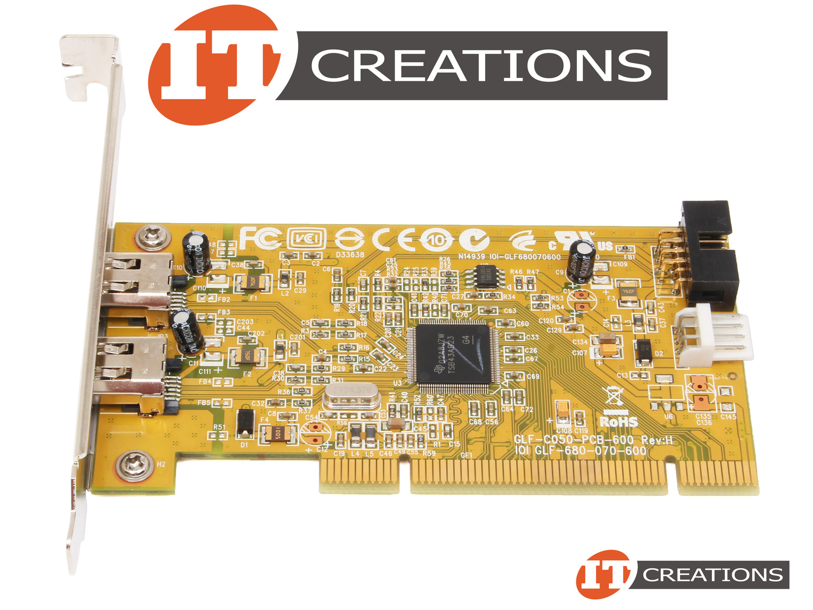 515182-001 HP FIREWIRE CARD 2 PORT PCI-E 1394A