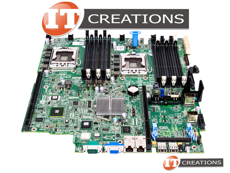51XDX DELL MOTHERBOARD FOR DELL POWEREDGE R520 - ( 2 ) DUAL CPU SOCKET ...