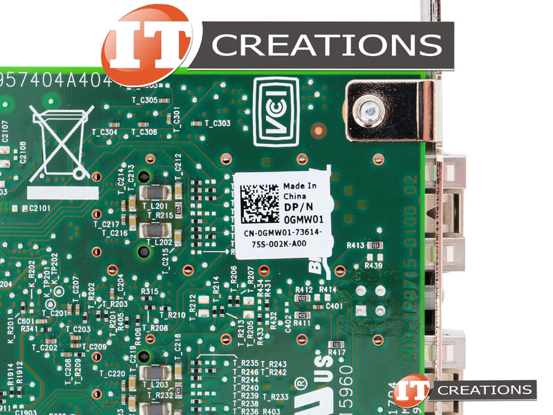 540-BBUH-HIGH P DELL PLUS / BROADCOM 57412 NIC 10GBE DUAL PORT SFP+ PCI ...
