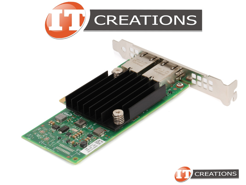 540-BBRL-HIGH P DELL / Intel X550-T2 CNA 10gbe Base-T Dual Port PCI-E 3.0 X4 Converged Network ...