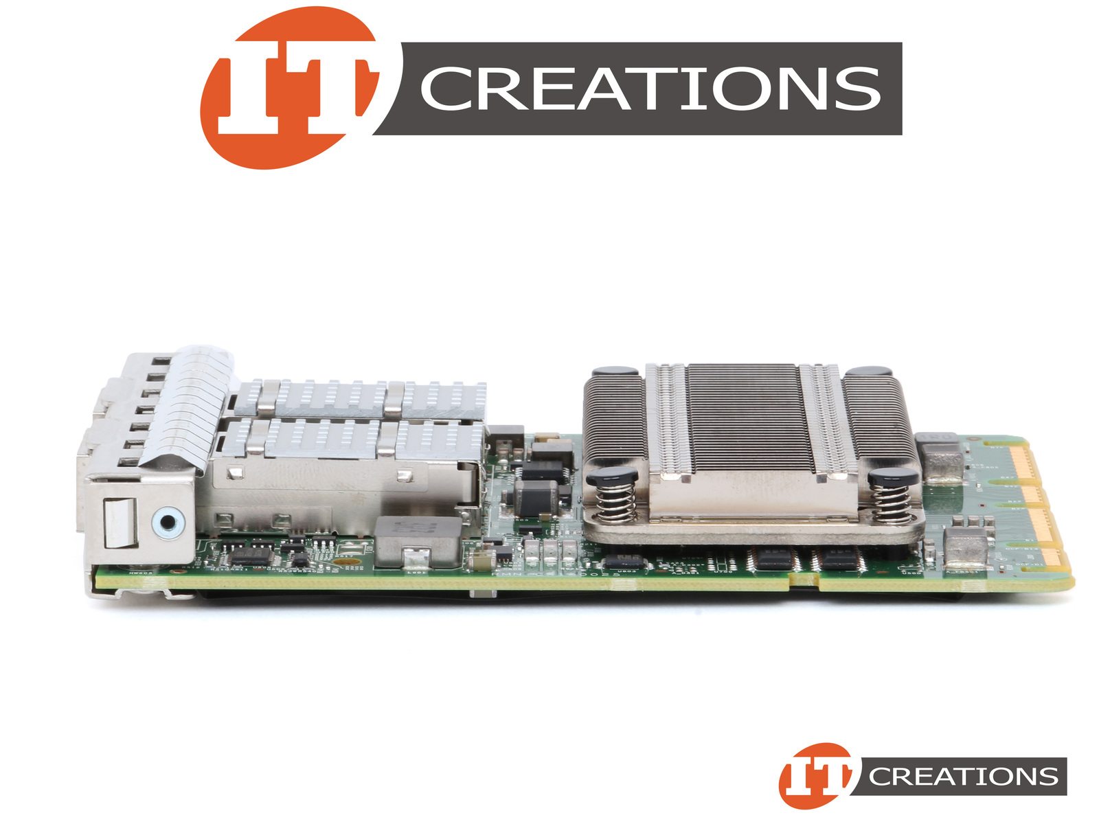 540-BCOC DELL / Broadcom Netxtreme 57414 V2 OCP 3.0 NIC 25gbe Dual Port ...