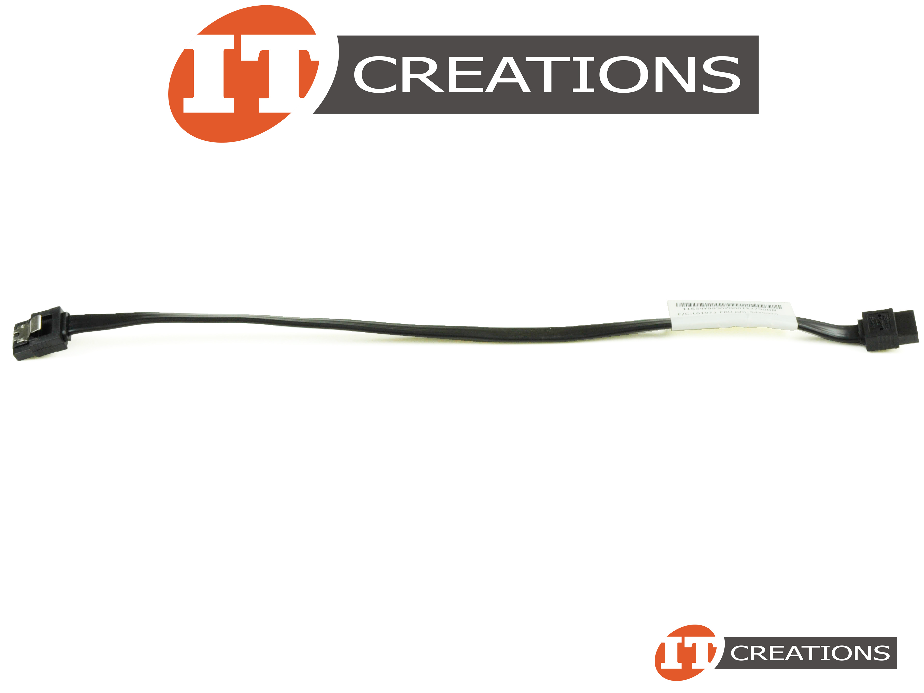 54Y9929 LENOVO CABLE SATA BLACK FLAT 11 INCH CABLE FOR LENOVO ...