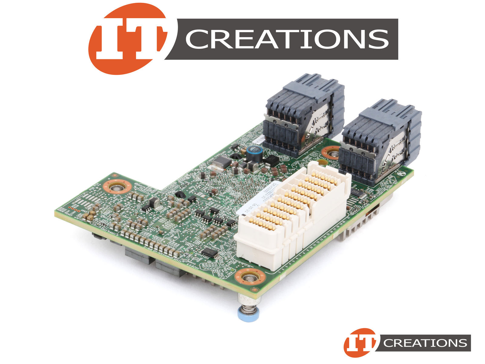 555-BGGB DELL / Broadcom 57504 NIC 25gbe Quad Port Mezzanine Card For ...