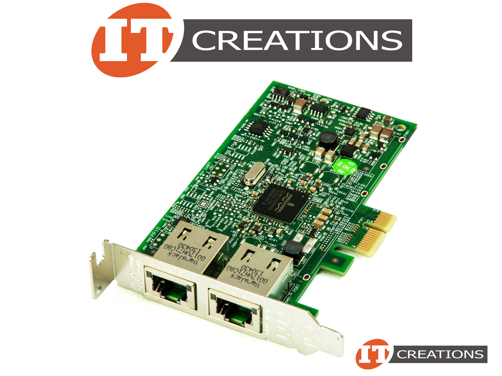 557M9-LOW P DELL / BROADCOM NETXTREME 5720 NIC 1GBASE-T DUAL PORT PCI-E ...