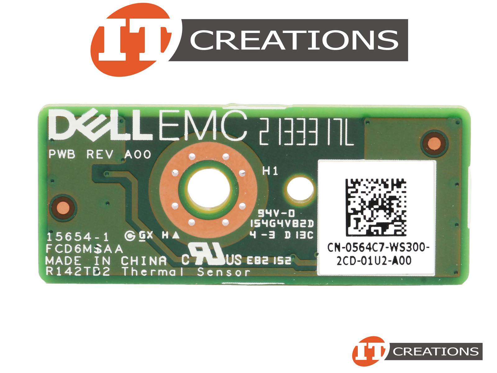 564C7 DELL Thermal Sensor Board For DELL EMC Poweredge C6400 Chassis ...