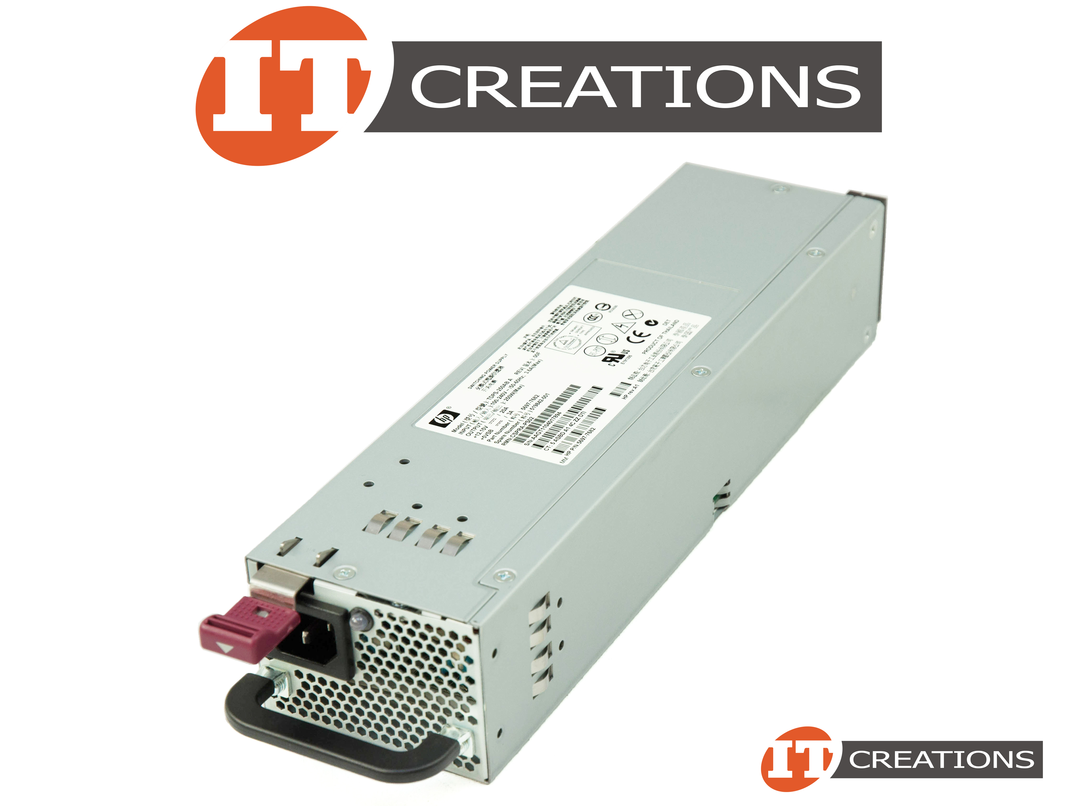 5697-7682-HP HP Power Supply 250w HOT Plug For HP Storageworks P6500