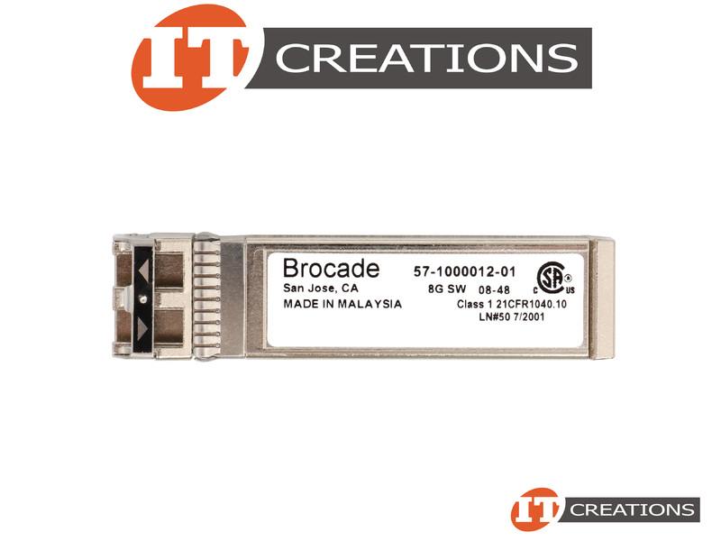 57-100012-01-IBM IBM / BROCADE 8GB SW FC LC SFP+ OPTICAL TRANSCEIVER ...