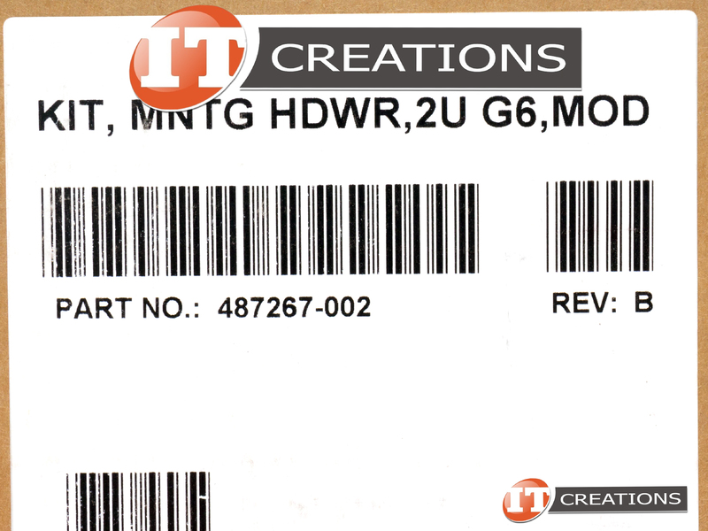 574898-001 - Refurbished - HP FRICTION 2U RACK MOUNT SLIDE RACK RAIL ...