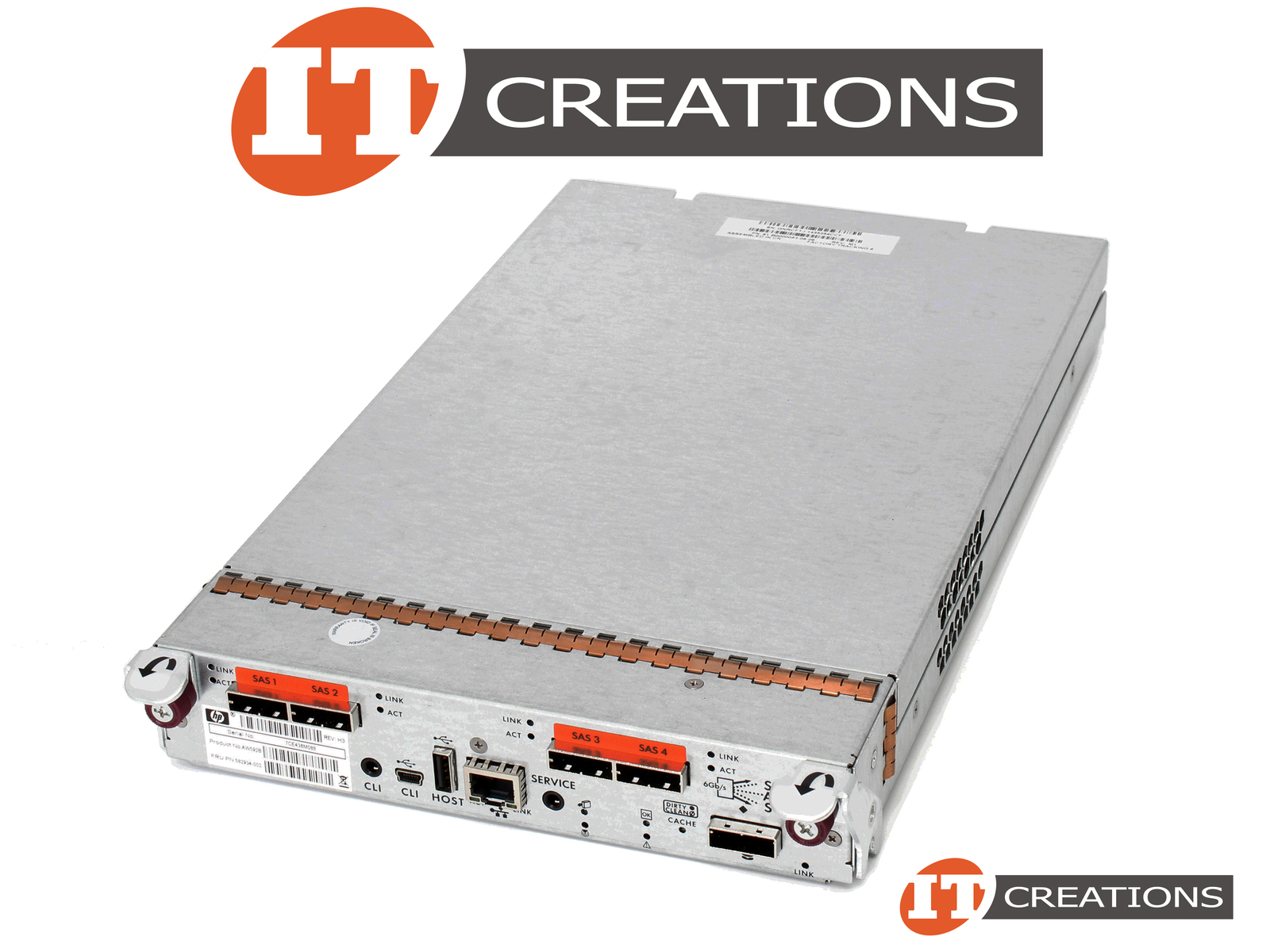 582934-002 HP SAS Controller Node Module P2000 G3 MSA Array System