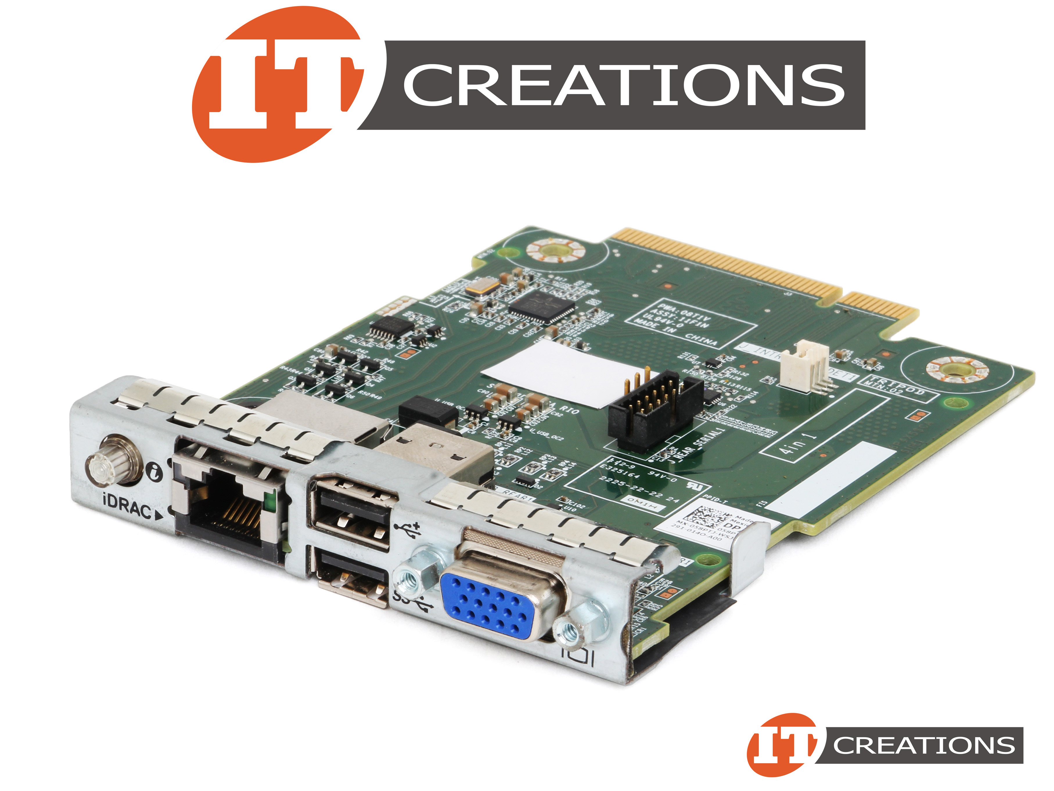 58PTJ DELL Rear I/O Board For DELL EMC Poweredge R7525 IO Card ( 1 ...