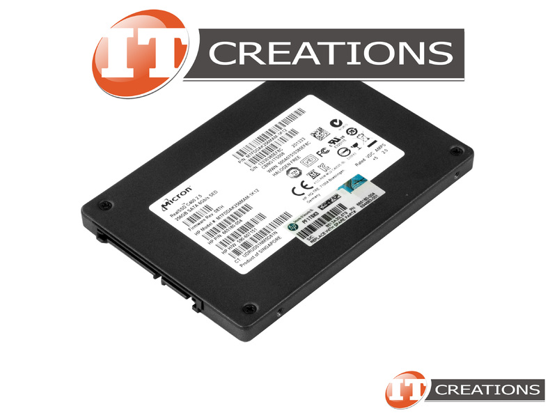 590-607151 HP / MICRON 256GB SATA 2.5 INCH SMALL FORM FACTOR SFF ...