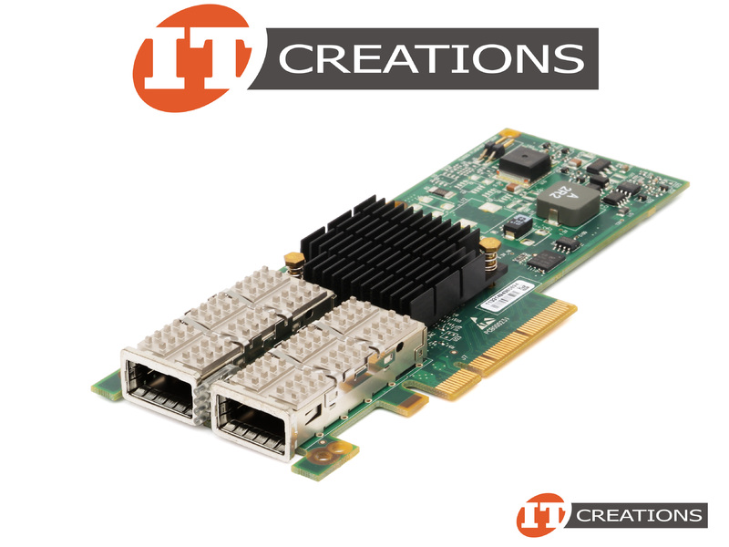 593412-001-NO BRACKET HP / MELLANOX CONNECTX-2 VPI HCA 40GB/S DUAL PORT ...