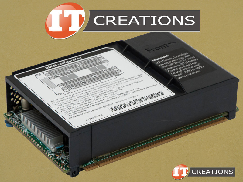595852-002 HP Memory Riser Card 8 Dimm Slot For HP Proliant Dl580 G7 ...