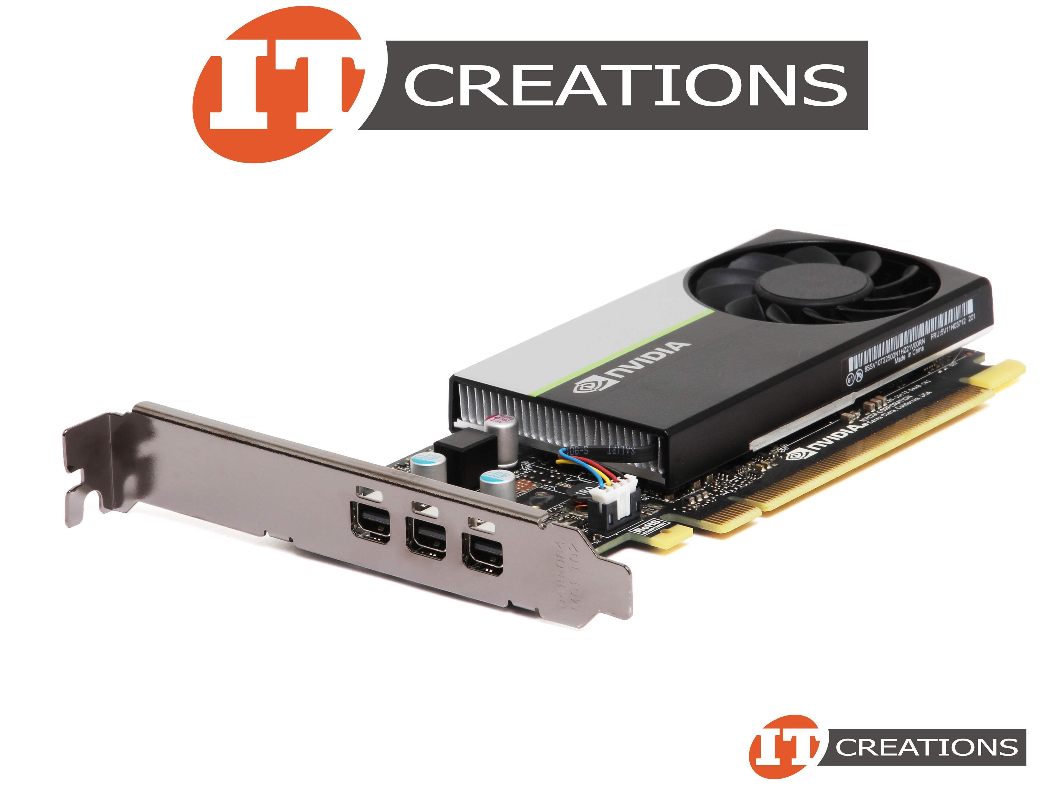 5V11H03712-HIGH P - Refurbished - Lenovo Nvidia T400 4GB GPU 384 Cuda ...