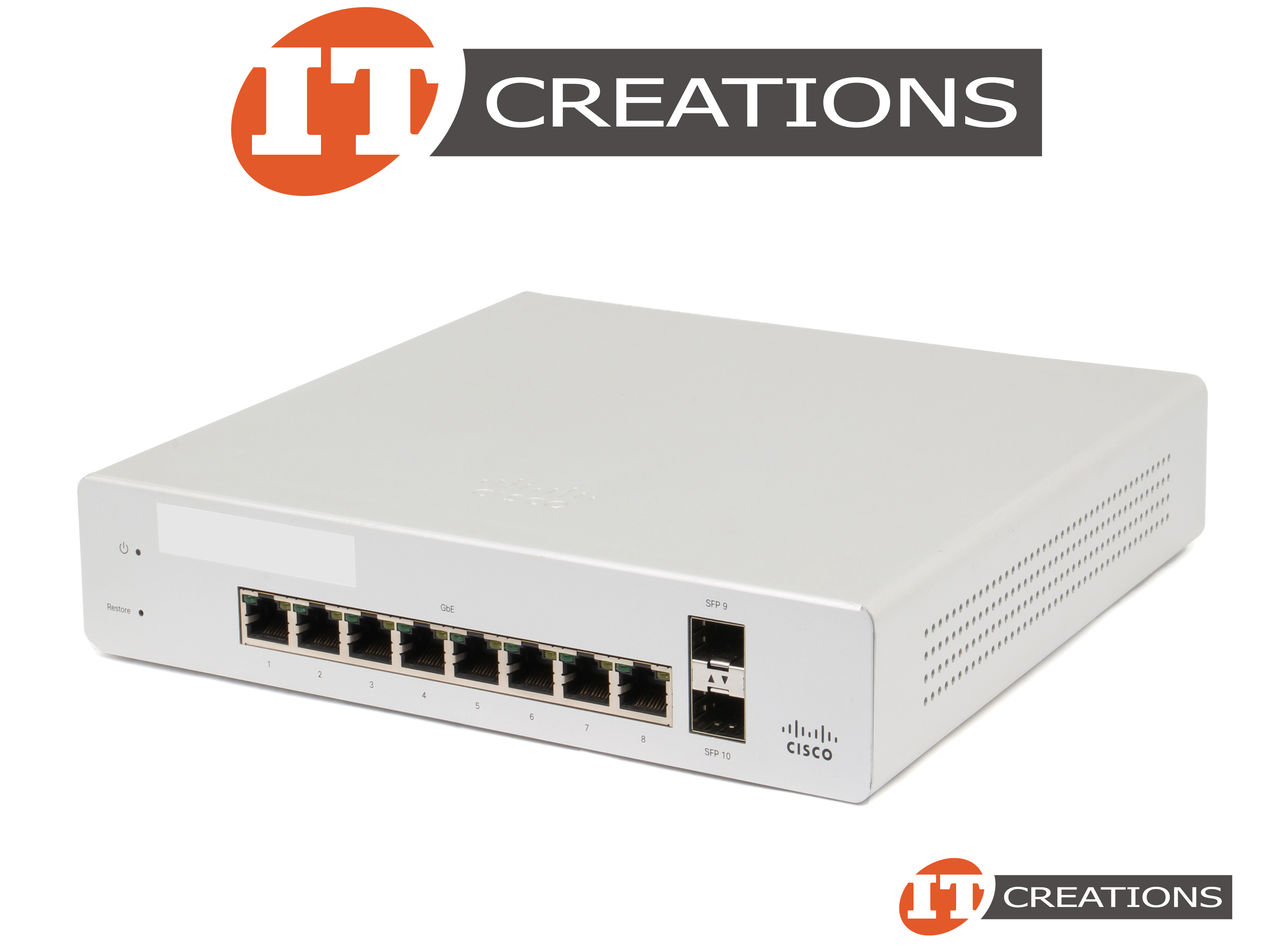 600-28010 - Used - Cisco / Meraki Ms220-8 1gbe 8-Port + 2xsfp Switch ...