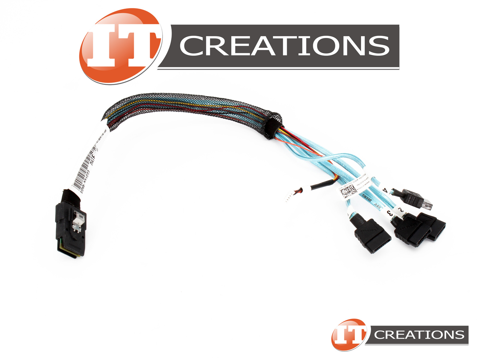 6017B0233101 DELL MINI SAS TO X4 SATA CABLE FOR DELL POWEREDGE C6100 ...