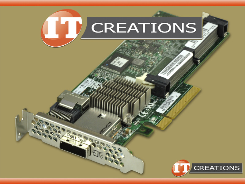 610669-001-LOW P HP SMART ARRAY P222 6GB/S SAS PCI-E 3.0 X8 RAID CONTROLLER - ( 1 ) ONE SFF-8087 ...