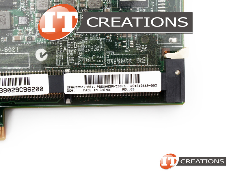 610669-001-HIGH P HP Smart Array P222 6gb/s PCI-E 3.0 X8 Raid Controller Half Height Card With ...