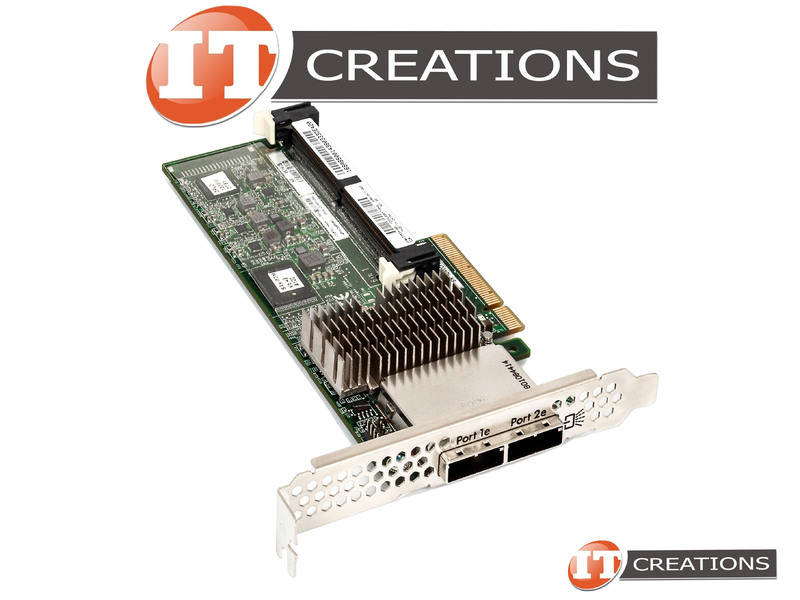 610671-003-HIGH P HP Smart Array P421 6gb/s 2 Ports PCI-E X8 EXT SAS Controller ( 2 ) TWO ...