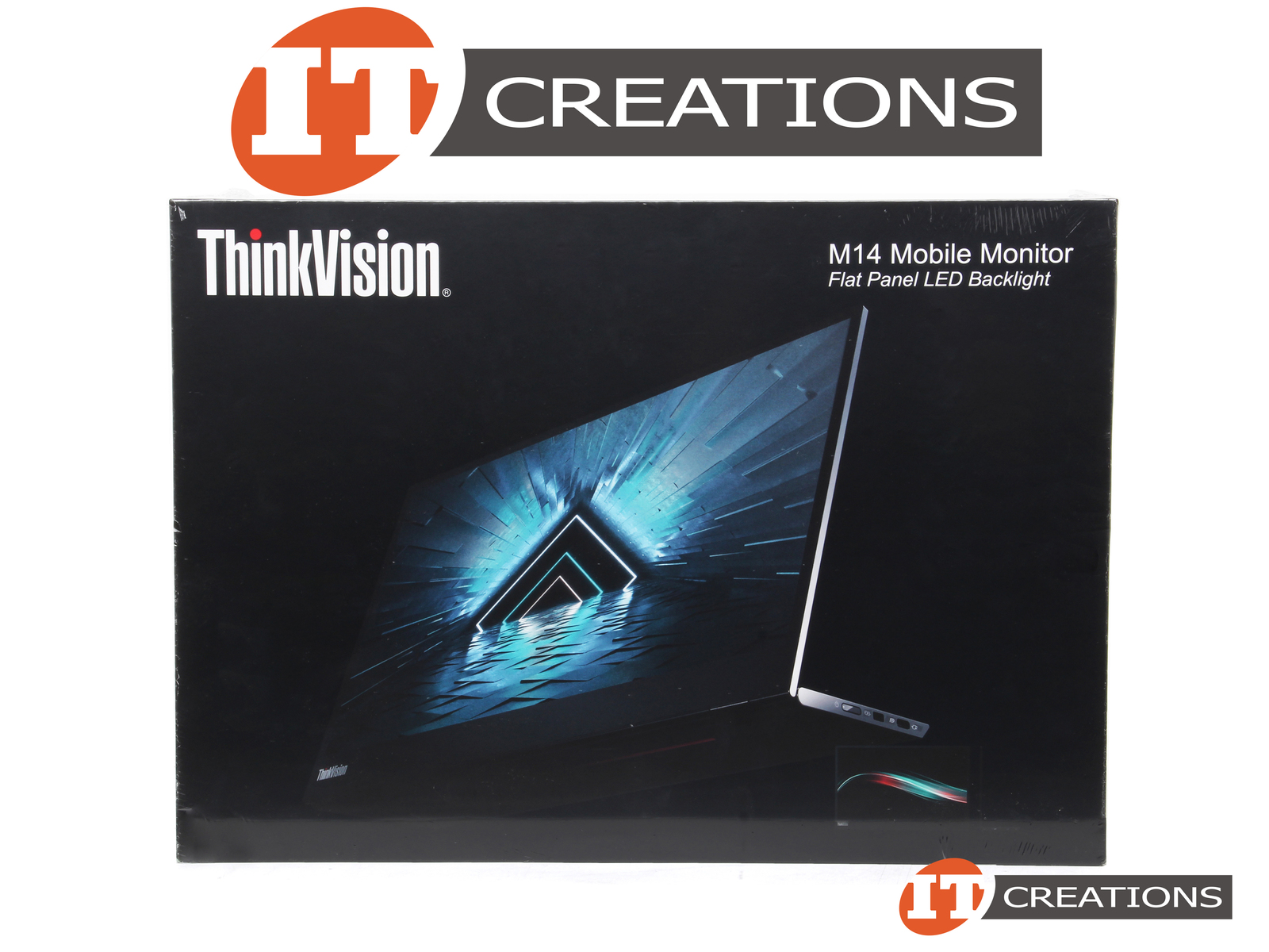 61DDUAR6US-RETAIL - Retail - Lenovo Thinkvision M14 Flat Panel Monitor ...